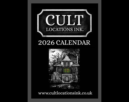 CULT LOCATIONS - 2026 Wall Calendar - PRE ORDER | theretrodraughtsman