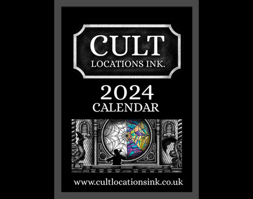 CULT LOCATIONS - 2024 Wall Calendar - PRE ORDER | theretrodraughtsman