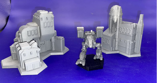 Desert Arms Dealer w/ Hex Base x2 Buildings, Tabletop Game Terrain (6mm ...