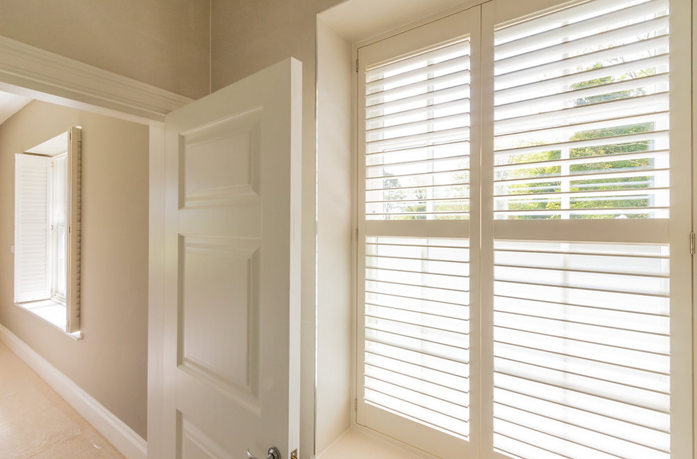 Mid Rail on Shutters | West Sussex | The House of Shutters