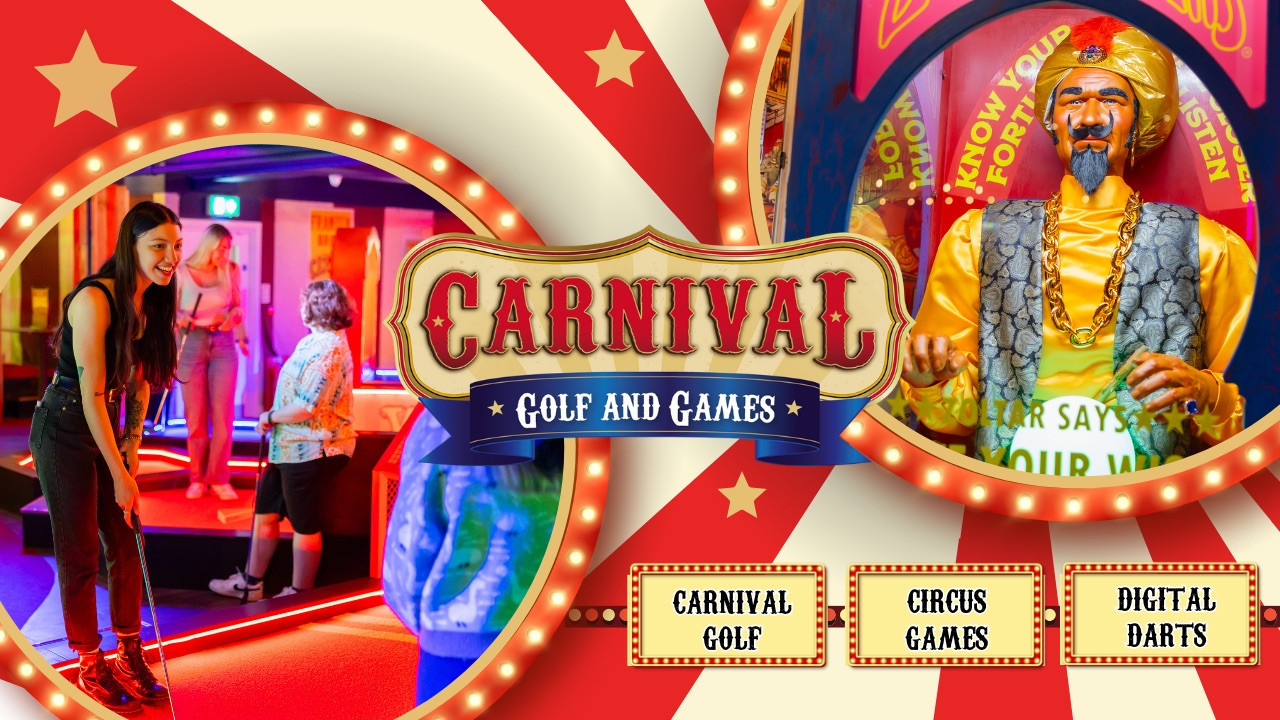 Step Right Up! Carnival, Golf & Games