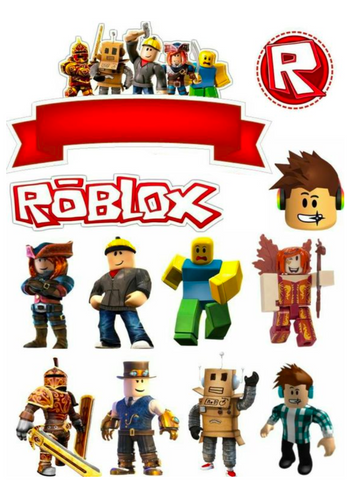 Roblox 01 Icing Cutouts | chchprintedicing