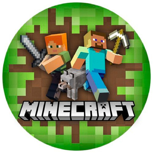 Minecraft 03 Cake Topper | chchprintedicing