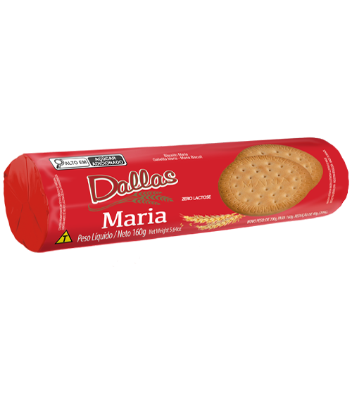 Biscoito Maria Dallas 160g, 4664, 160g
