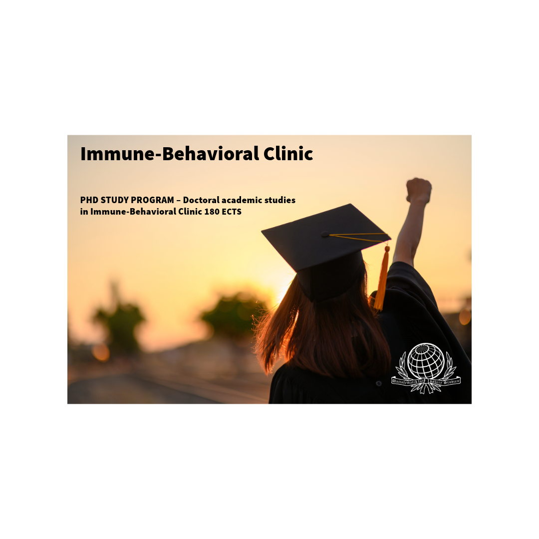 Immune-Behavioral Clinic PHD STUDY PROGRAM – Doctoral academic studies ...