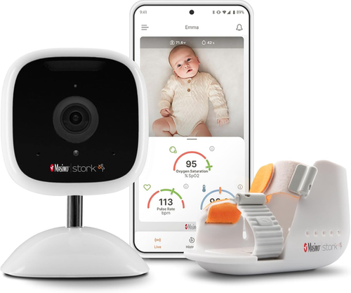 Masimo Stork Vitals+ - FDA Cleared Smart Home Baby Monitoring System ...