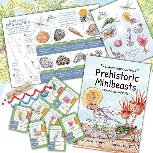 'Extraordinary Extinct™ Prehistoric Minibeasts' Learning Pack | Dodo ...
