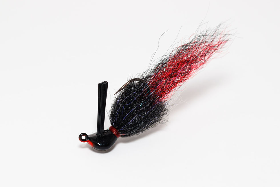 Afri Jig Black & Red Weed GuardAfri Jigs | Afri Jigs www.afrijigs.com