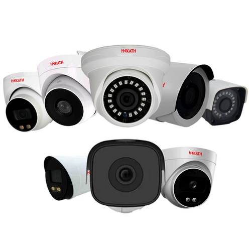 CCTV Rental (8 Cameras, HD/IP) | 4 Domes and 4 Bullets | 100 Hours | Hekath