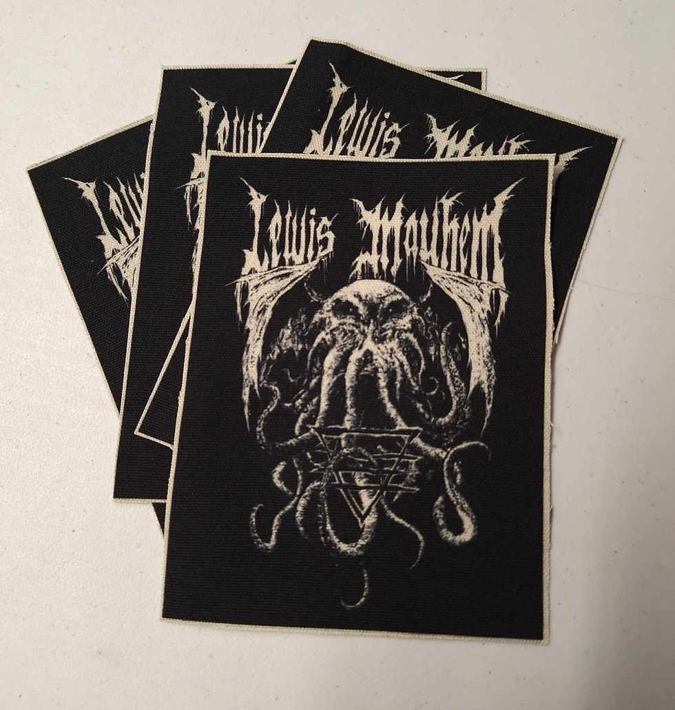 Lewis Mayhem | Alt-Goth Small Patches