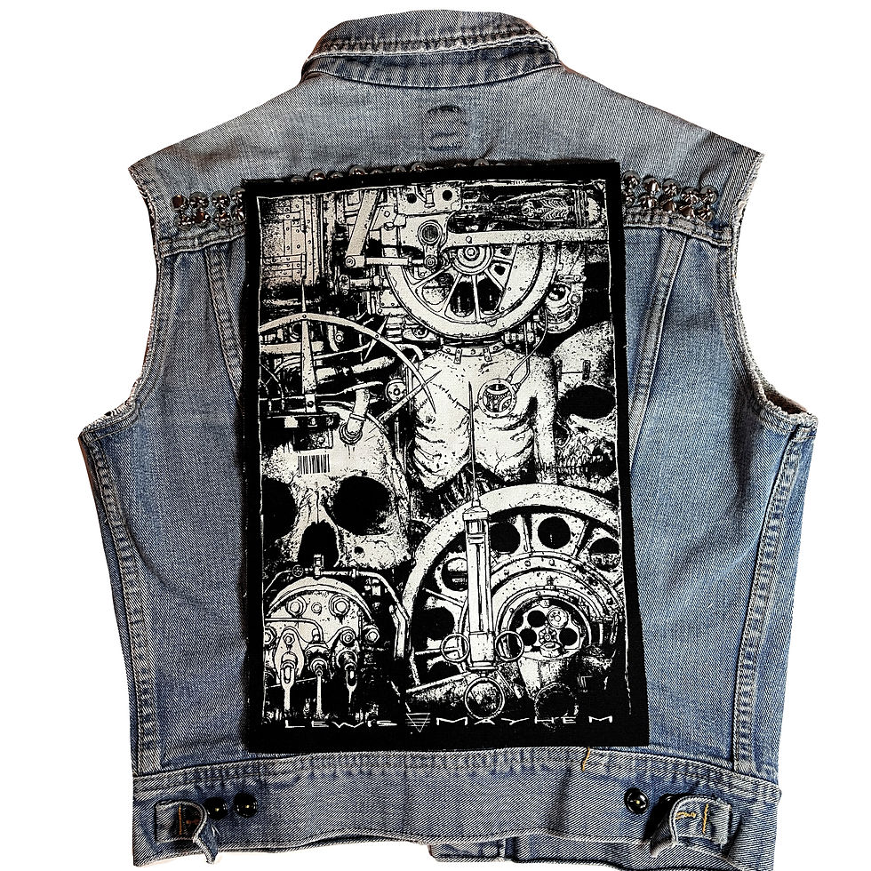 Fear Engine 1 BACK Patch | Lewis Mayhem