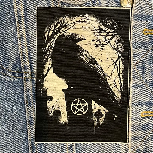 Mourning Raven Patch | Lewis Mayhem