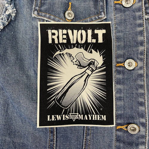 Molotov Cocktail Patch | Lewis Mayhem