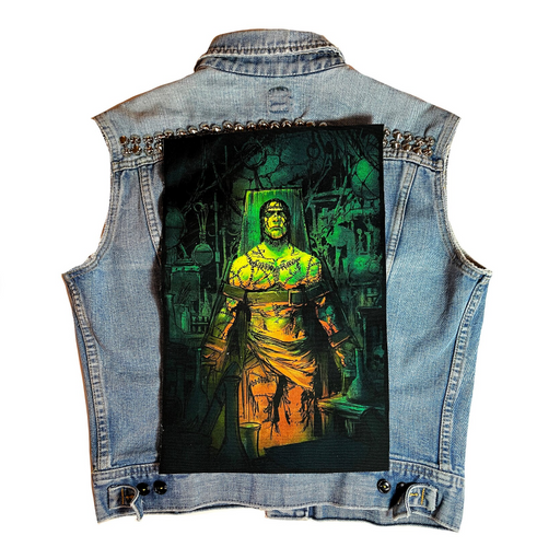 Frankenstein's Lab, Back Patch | Lewis Mayhem