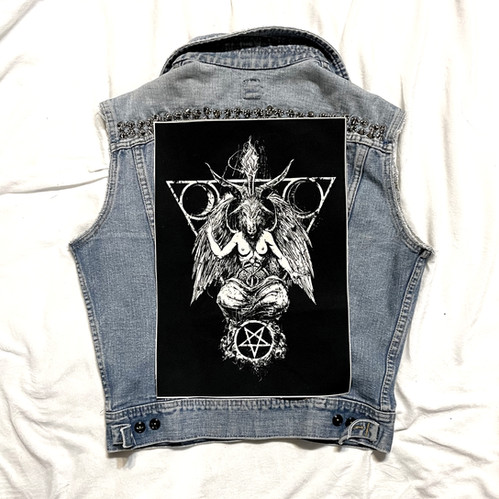 Baphomet Back Patch | Lewis Mayhem