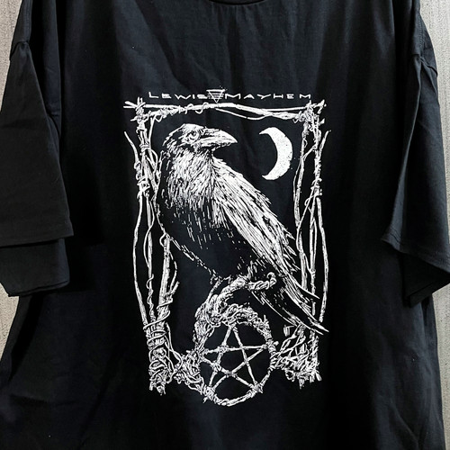Raven Tee Plus Size | Lewis Mayhem