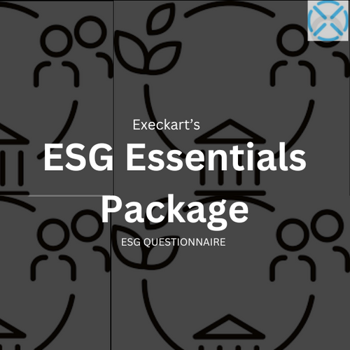 ESG Essentials Package - ESG QUESTIONNAIRE