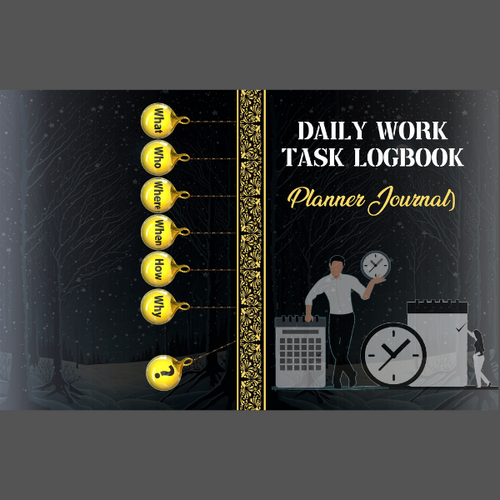 "Daily Task Logbook: Stay Organized with Your To-Do List Planner"