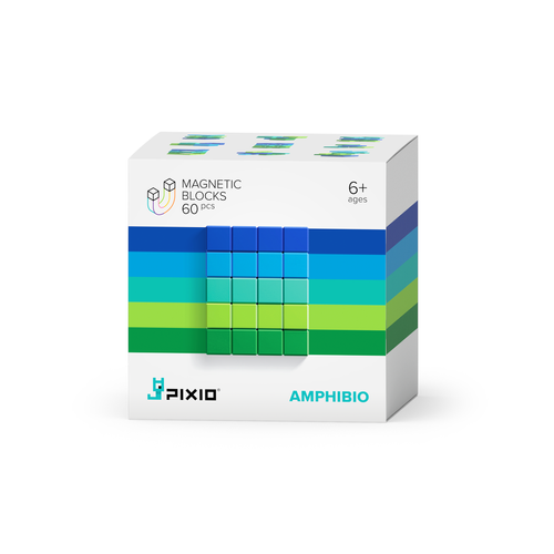 Pixio Magnetic Building Blocks | Amphibio | Theislandkids