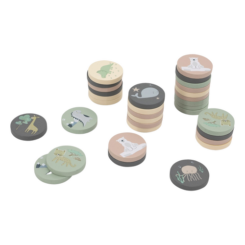 Wooden Memory Game Jungle | Theislandkids
