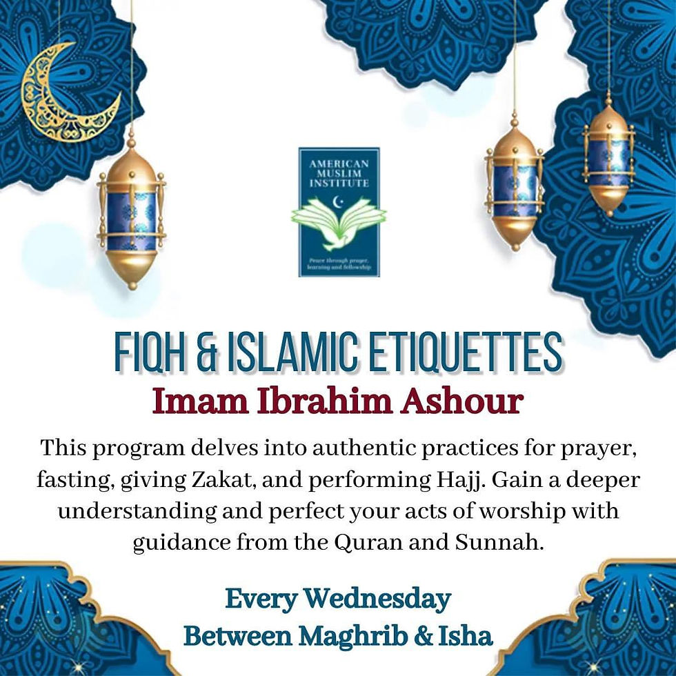 Home | American Muslim Institute - AMI