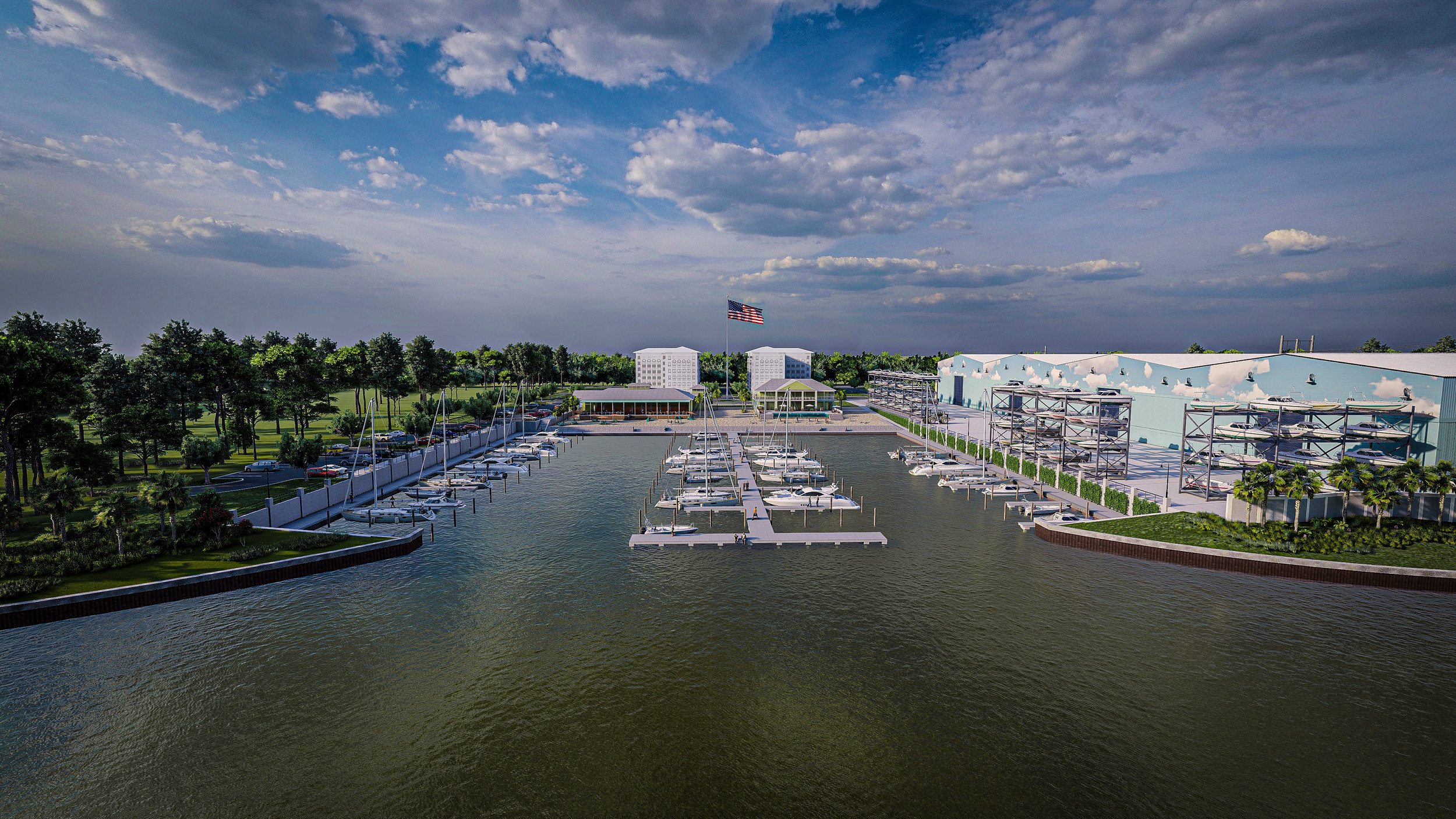 Gulf Shores Indoor Boat Storage | Legendary Marina & Yacht Club