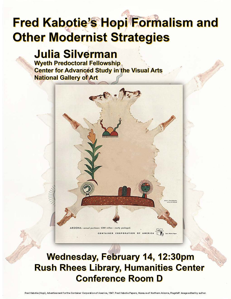 Julia Silverman the Wyeth Predoctoral Fellow at the National Gallery of ...