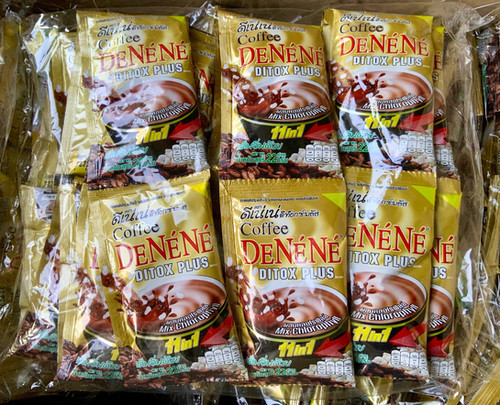DENE Detox Plus Coffee 660g ( 30 sachets)/กาแฟดีแน่ดีท็อกซ์พลัสสำหรับคน ...