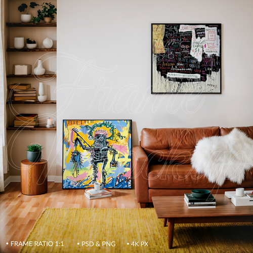 G90 Frame Mockup for Poster Ratio 1x1 | SigaSigaMockup.com