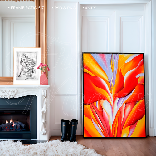 G86 Frame Mockup for Poster | SigaSigaMockup.com