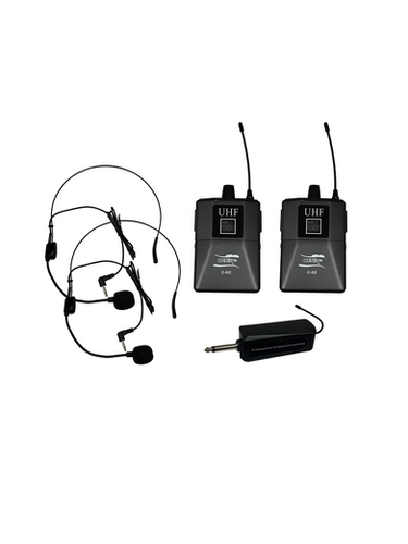 Hero C-02 Dual headset wireless mic | Hero Electronics