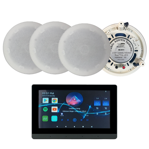 Android Wall amplifier AL-902B system 4 ceiling speaker | Hero Electronics