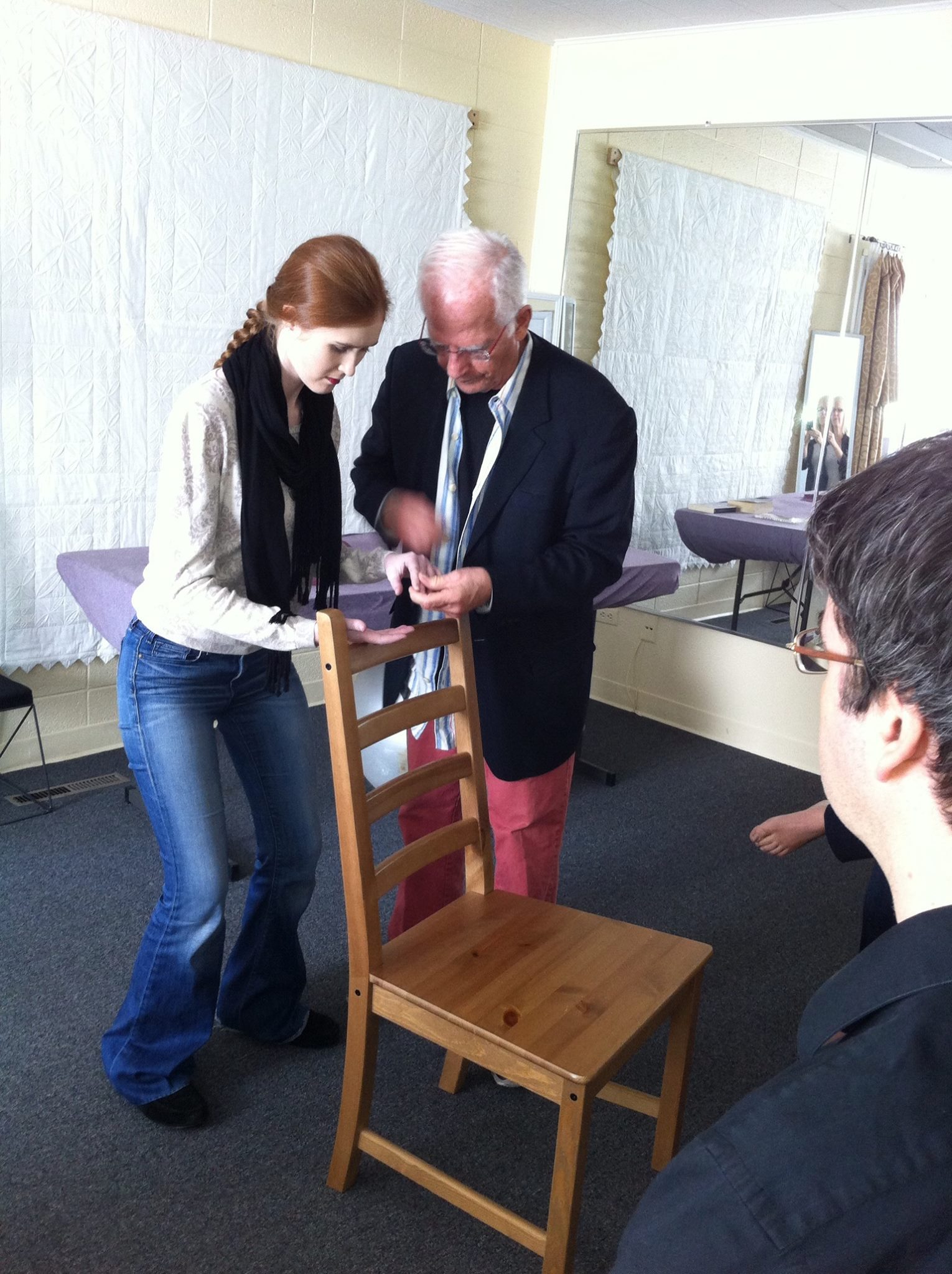 Photos of the Alexander Technique in action- Nicole Rafferty