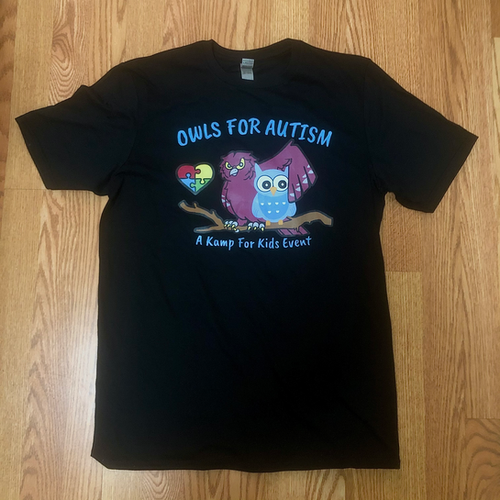 Owls for Autism T-Shirt | Non-Profit | Kamp for Kids | Pennsylvania