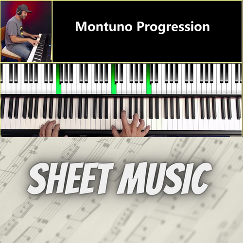 Montuno Progression - Sheet Music | PIANO FREAK