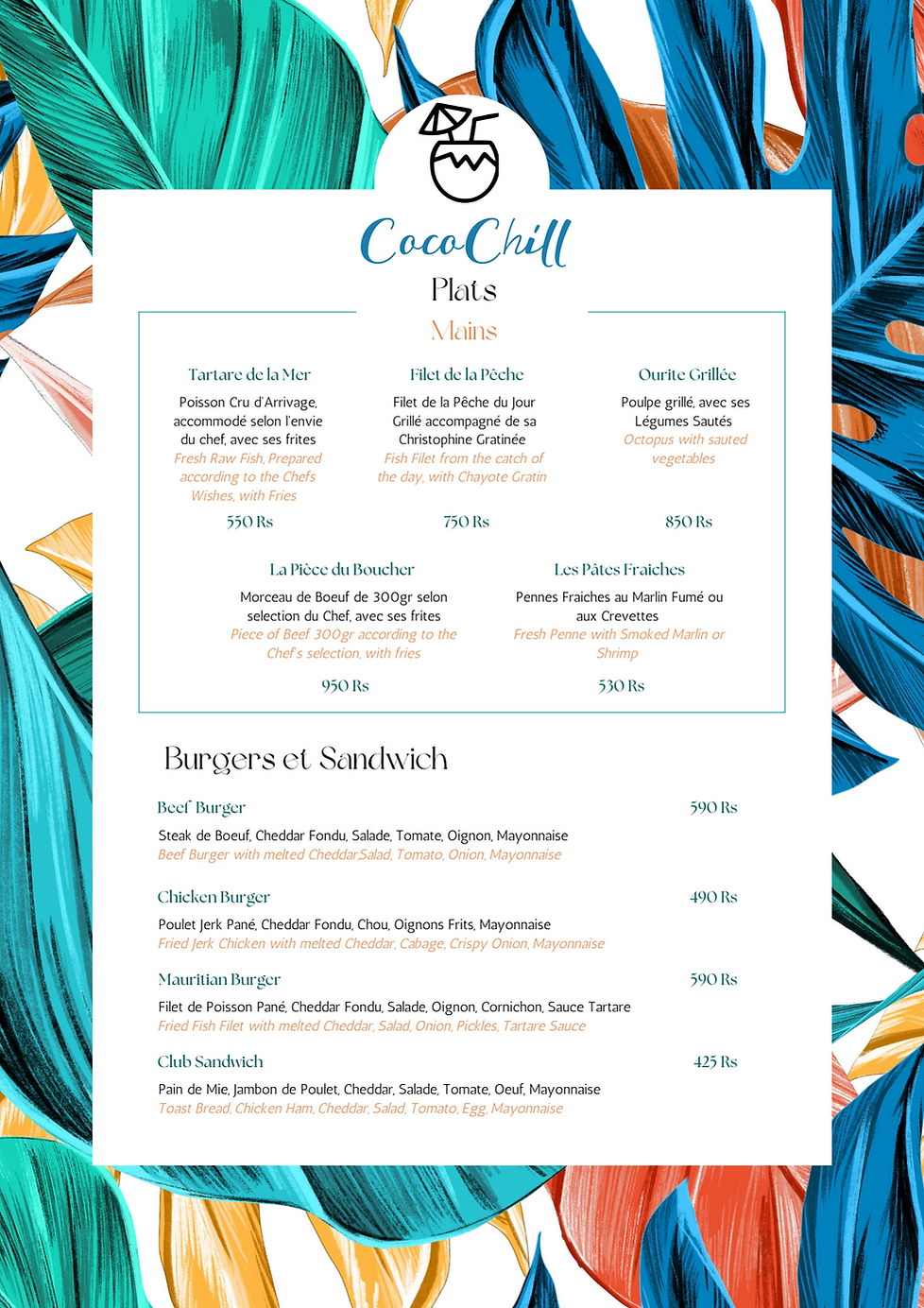 Restaurant | CocoChill