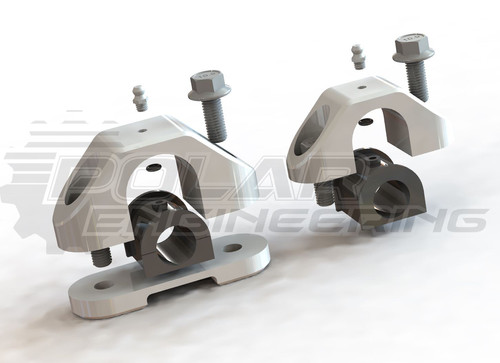 NISSAN Z32 300ZX Billet Sway Bar Mounting Brackets | Polar Engineering