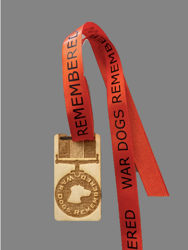War Dogs Remembered commemorative medal | Galen Myotherapy