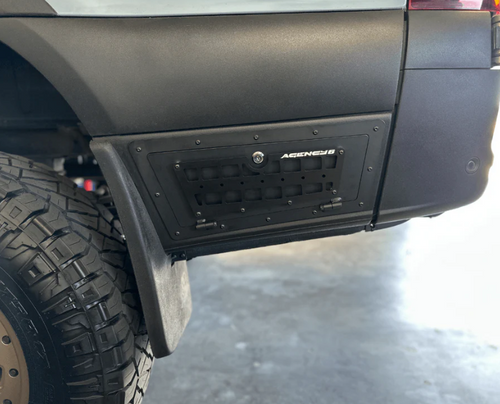 Sprinter rear storage locker | BoulderCampervans