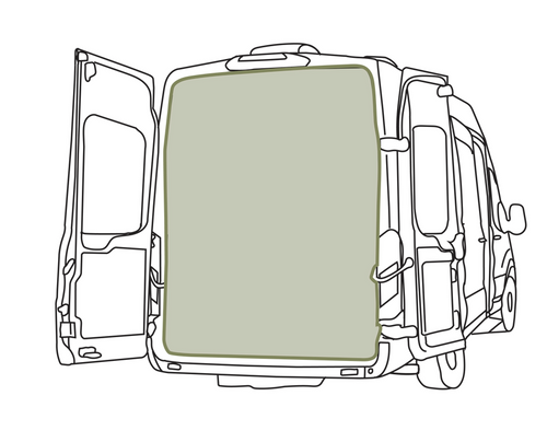 FORD TRANSIT BUG SCREEN - REAR DOOR | BoulderCampervans