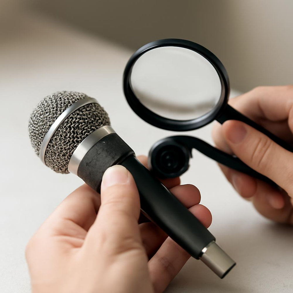 How to tell a used microphone is real: a quick shop guide