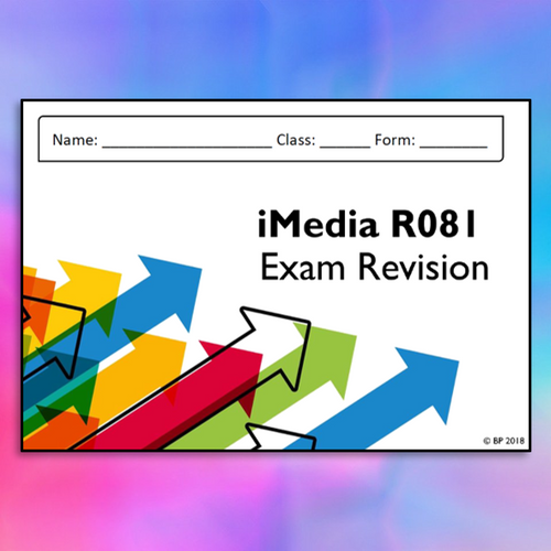 Creative iMedia R081 Revision Notes | Mean Business