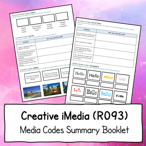 R093 Media Codes/Conventions Summary Booklet | Mean Business