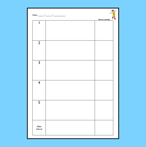 Teacher's Day Planner (5 periods) | Mean Business