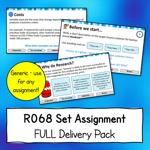 R068 Full (Generic) Delivery Pack | Mean Business
