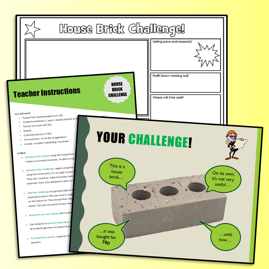 House Brick Challenge - Business/Primary Induction Lesson | Mean Business