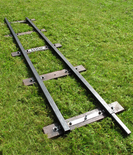 7 1/4 Gauge Straight Jubilee Portable Track Panel | MiniatureRailwayWork