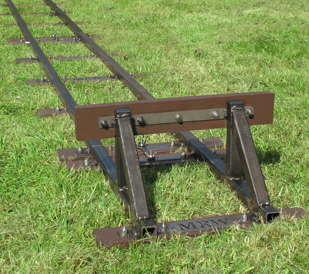 Order everything to build a 7¼ inch gauge railway right now!
