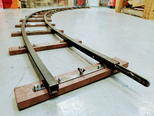 Curve (S Radius) 7 ¼ gauge Portable Jubilee Track Panel ...