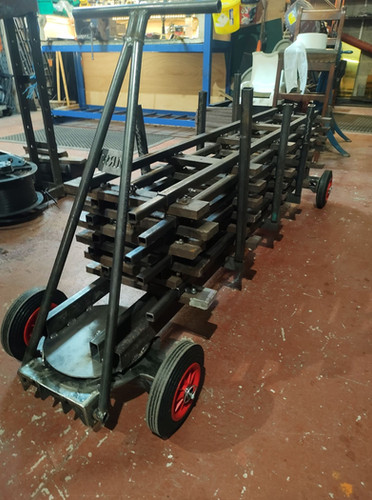 EX DISPLAY - Off Road Loco-Moving Trolley | MiniatureRailwayWork